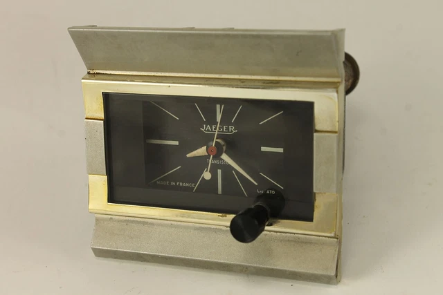 VINTAGE FRENCH JAEGER Transistor Car Dashboard Clock Working £140.36 ...