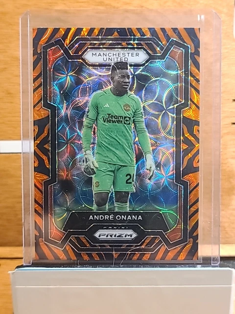2023-24 PANINI PRIZM EPL Andre Onana TIGER SSP Choice Manchester United ...