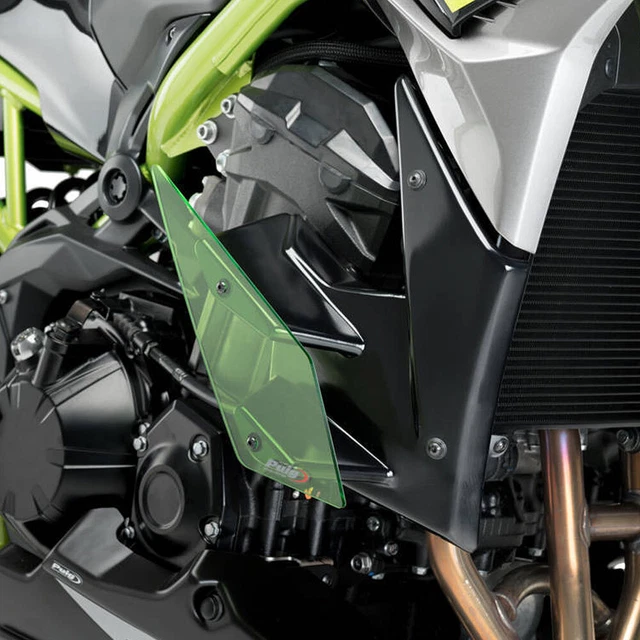 KAWASAKI Z900 2020 - 2021 Fairing Downforce Spoiler Set Green £122.30 ...