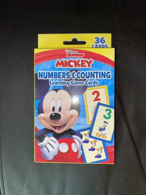 DISNEY JUNIOR MICKEY Mouse Clubhouse Numbers & Counting Learning Game ...