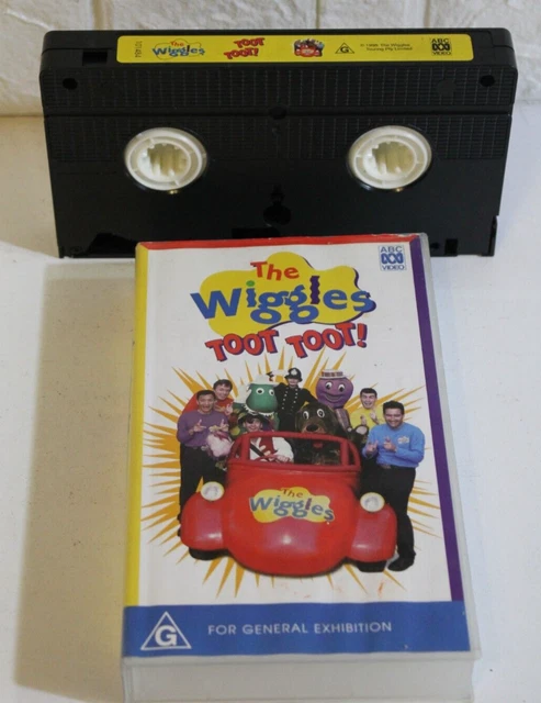 THE WIGGLES TOOT Toot! Original VHS Tape Excellent 1998 ABC Video HTF ...