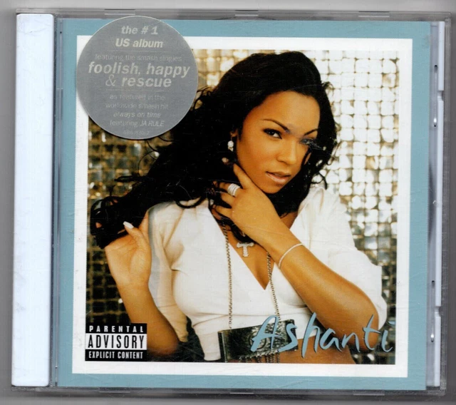 ASHANTI THE #1 US Album feat 'Foolish' (CD, 17 Tracks, 2002) Excellent ...