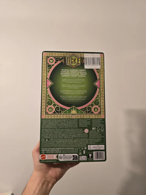 MATTEL WICKED MOVIE - Singing Elphaba Fashion Doll - URL ERROR RECALL ...