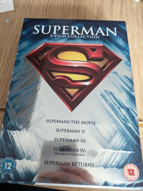 SUPERMAN 5 FILM Collection DVD, Christopher Reeve, Gene Hackman EUR 9 ...