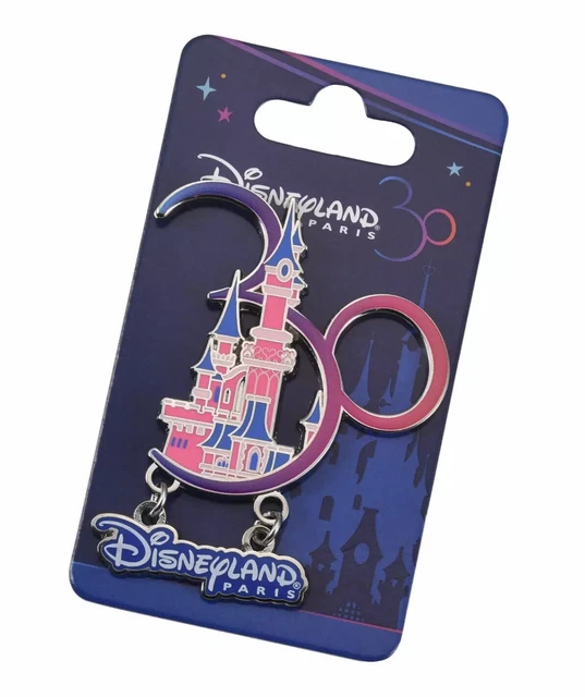 DISNEYLAND PARIS Castle 30Th Anniversary Limited Edition Mickey Icon ...