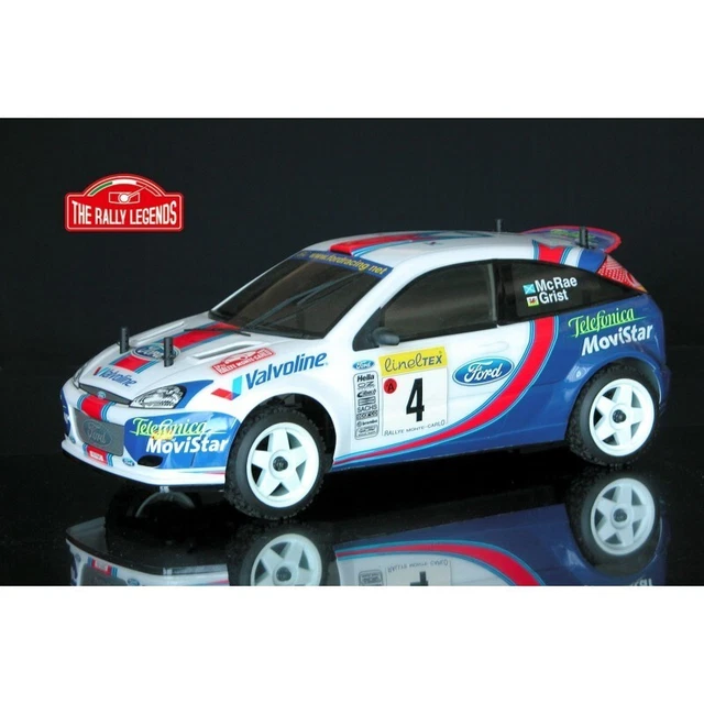THE RALLY LEGENDS RC Ford Focus WRC Rally McRae-Grist 2001 RTR Scale 1: ...