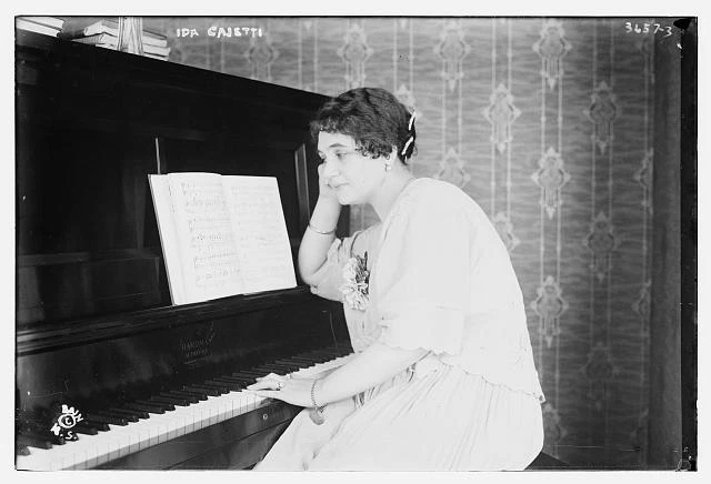 OPERA SINGER IDA Cajetti Of Trieste Italy c1900 Historic Old Photo 1 $9 ...