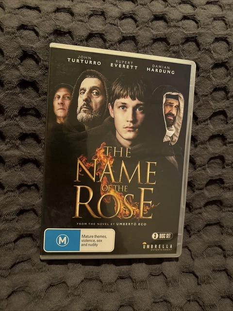 THE NAME OF the Rose DVD - 2019 Region 4 John Turturro - Rupert Everett ...