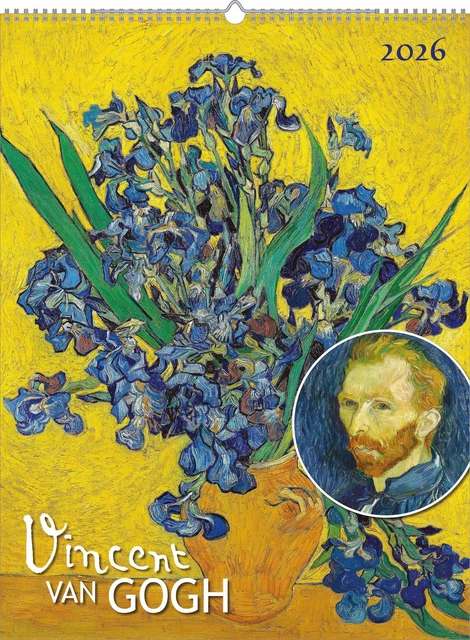 VINCENT VAN GOGH 2026 - Bild-Kalender 42x56 cm - Kunst-Kalender ...