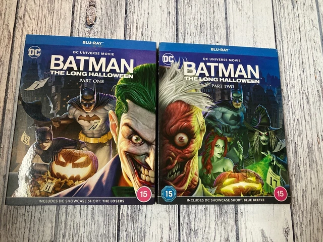 BATMAN THE LONG Halloween Part 1 And 2 Blu Ray Both With Slip Case £9. ...