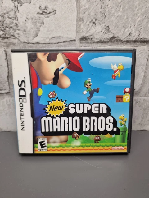 NEW SUPER MARIO Bros - Nintendo DS - Complete with Manual NTSC free UK ...