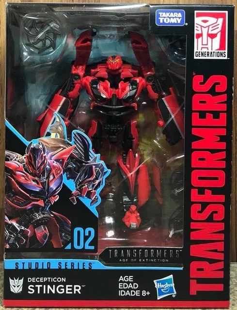 HASBRO TRANSFORMERS STUDIO Series Deluxe Class 02 Decepticon Stinger in ...