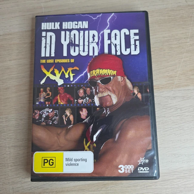 XWF IN YOUR Face The Lost Episodes Hulk Hogan Wrestling DVD Region 4 NTSC $20.49 - PicClick AU