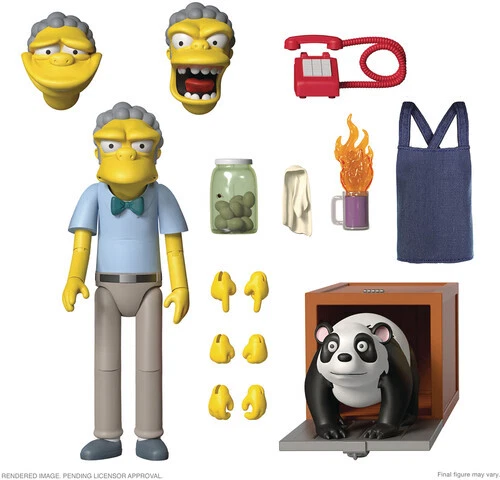 SUPER7 - THE Simpsons ULTIMATES! Wave 1 - Moe [New Toy] Action Figure ...