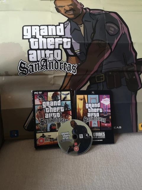 GRAND THEFT AUTO San Andreas -(PC GAME) complete. £12.99 - PicClick UK