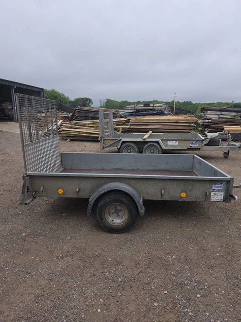 TRAILER IFOR WILLIAMS P8E 8 X 4 Single Axle £1,295.00 - PicClick UK