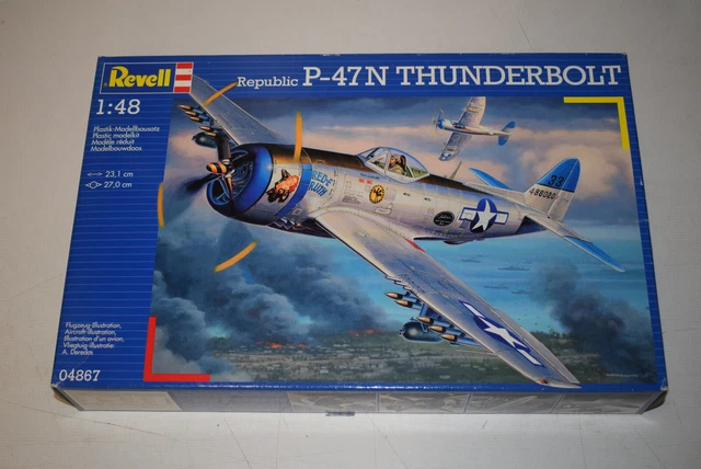 REVELL 04867 REPUBLIC P-47N Thunderbolt 1:48 NEU mit OVP EUR 22,95 - PicClick DE