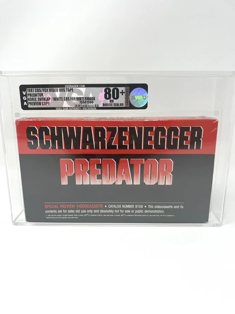 PREDATOR PREVIEW/SCREENER VHS Sealed VGA 80+ NOT IGS £3,595.40 ...