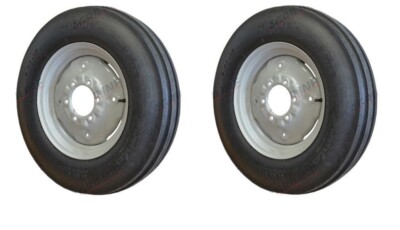 FORDSON MAJOR SUPER MAJOR FRONT WHEEL RIM AND TYRE PAIR X2 5.50 X 16 ...
