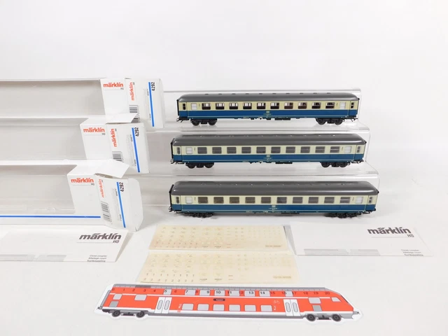 MÄRKLIN H0 AC 4292 3x D-Train 2 Class DB Nem Kkk + Sealed #EN55-1 £126. ...