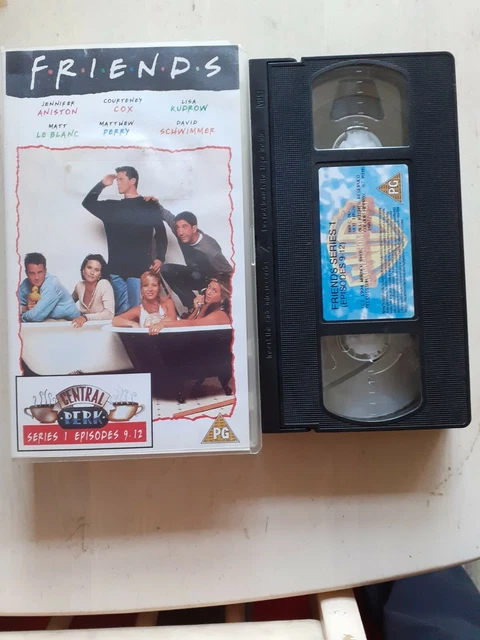 FRIENDS - TV Series 1 Episodes 9-12 (Cert PG) PAL VHS Video Tape ...