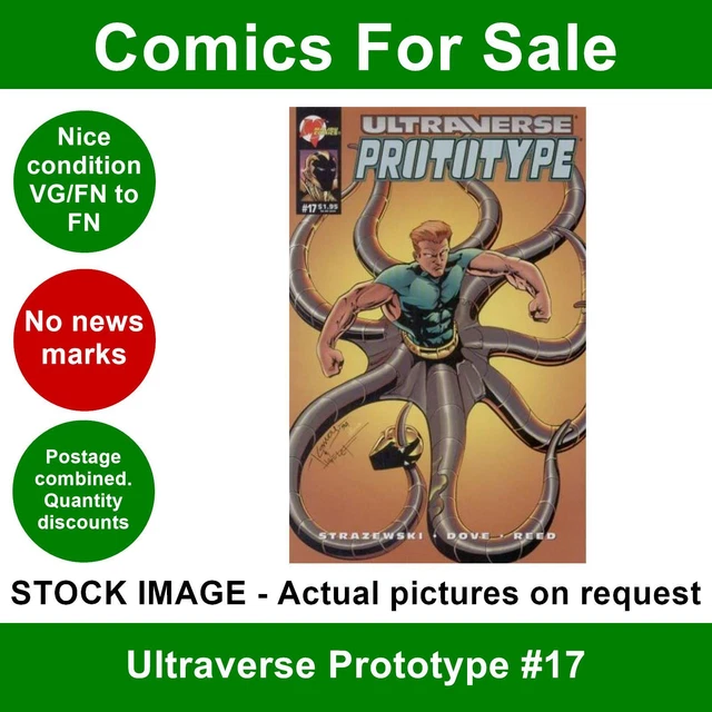 ULTRAVERSE PROTOTYPE #17 comic - VG/FN clean 01 January 1995 EUR 5,80 ...