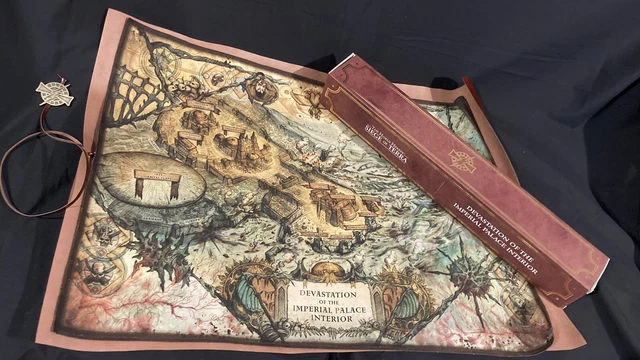 DEVASTATION OF THE Imperial Palace Interior Map Horus Heresy Siege Of ...