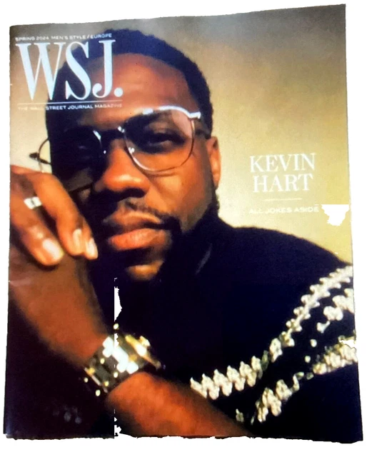 WSJ WALL STREET Journal Magazine Spring 2024 Men's Style Issue Kevin Hart £8.00 - PicClick UK