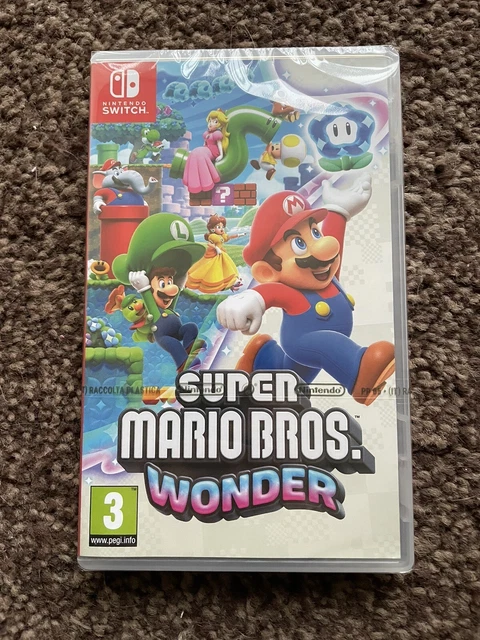 SUPER MARIO BROS. Wonder (Nintendo Switch, 2023) - New & Sealed £35.00 ...