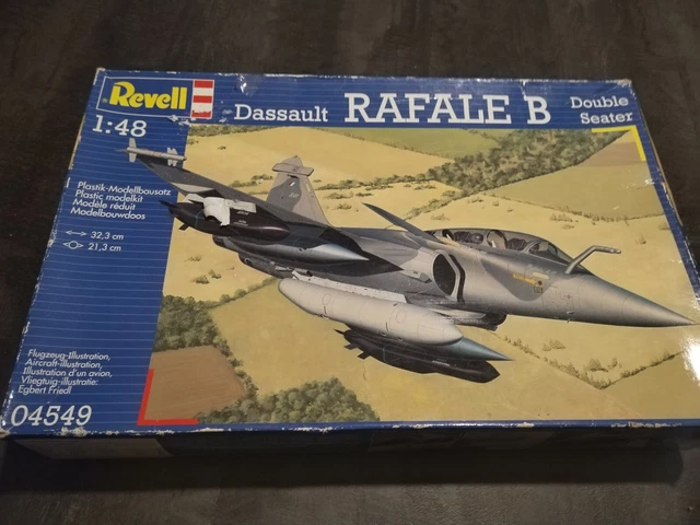 MAQUETTE REVELL AVION Rafale B Double Seater 1/48 Réf. 04549 EUR 30,50 ...