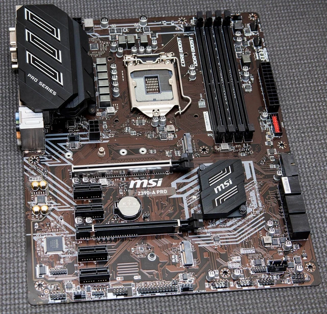 MSI Z390-A PRO Intel LGA1151-2 ATX Motherboard *BOXED & FULLY TESTED* £ ...