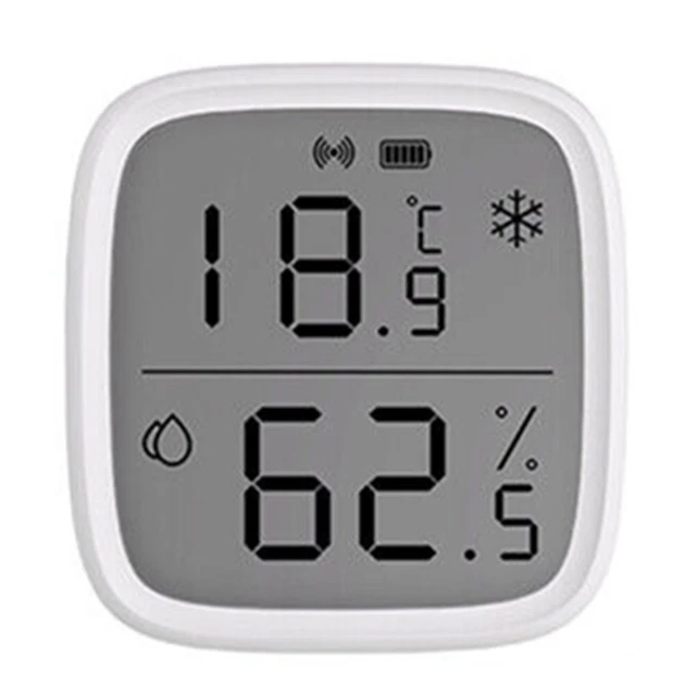 SWISS MADE LCD Smart Temperature and Humidity Sensor Accurate and Fast ...