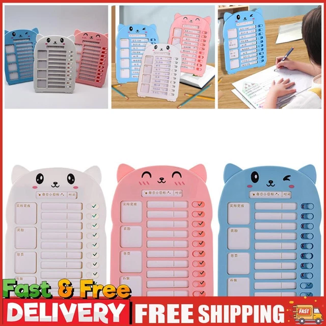 CHORE CHART FOR Kids Detachable Daily Routine Chart Cute Manage Kids ...