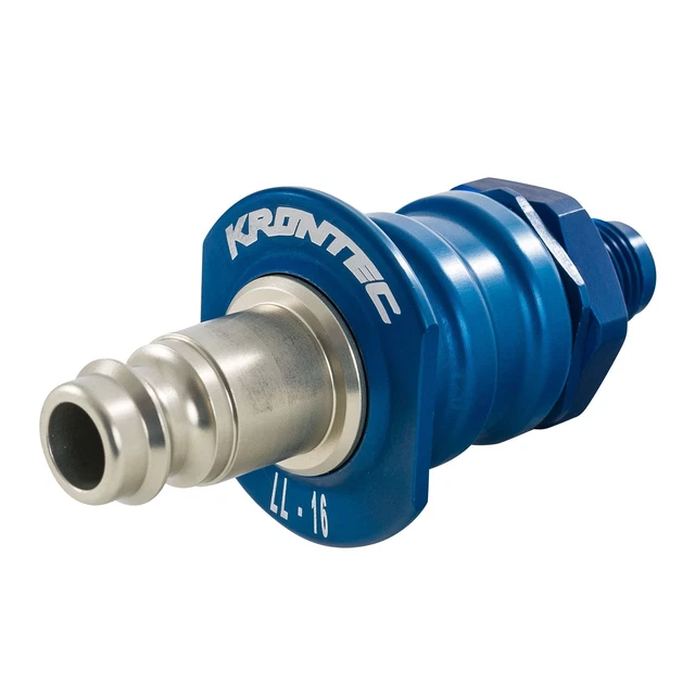 KRONTEC EASY PUSH Air Jack Connection Valve -6JIC 96mm / 32mm LL-16 £ ...