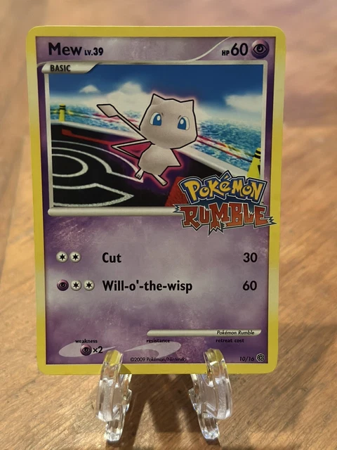 POKÉMON TCG MEW Pokémon Rumble 10/16 $23.00 - PicClick