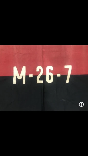 1959 M26-7 REVOLUTIONARY Flag XXL - Fidel Castro / Che Guevara $2,752. ...