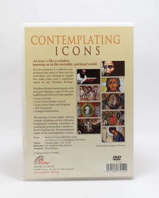 CONTEMPLATING ICONS DVD Theological Symbolisim Region Free Like New $23 ...