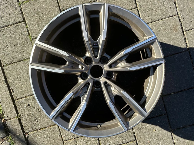 BMW ALUFELGE M Doppelspeiche 792 bicolor (ceriumgrey / glanzgedreht ...