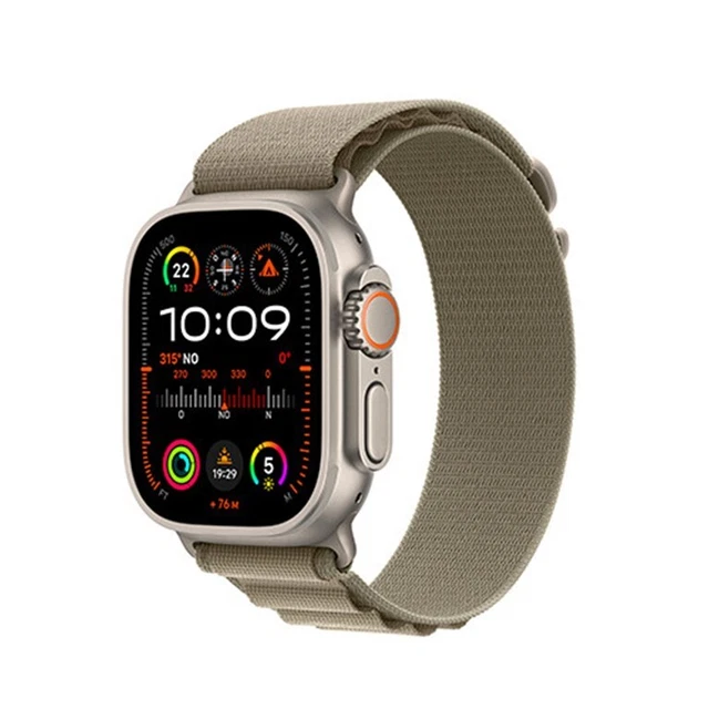 APPLE WATCH ULTRA 2 GPS + Cellular 49mm - Titanium Case - Olive Alpine ...