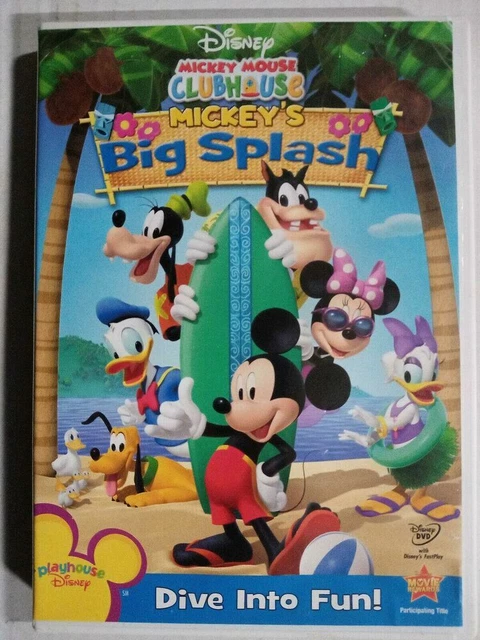 MICKEY'S BIG SPLASH - Mickey Mouse Club House (Disney)/ DVD simple EUR ...