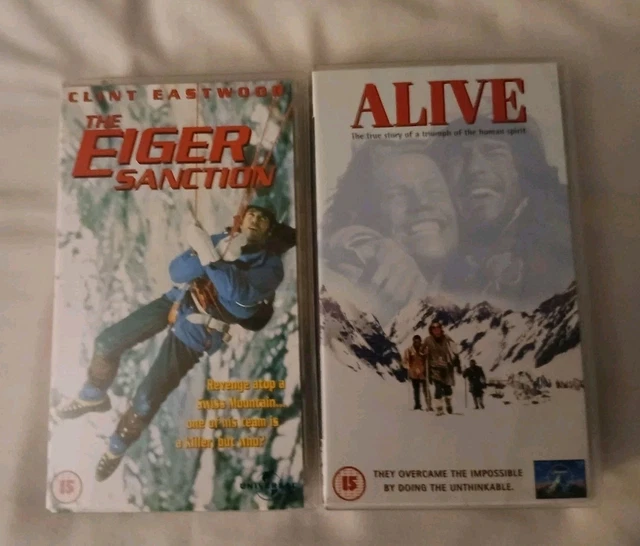 ALIVE AND THE Eiger sanction on VHS £6.52 - PicClick UK