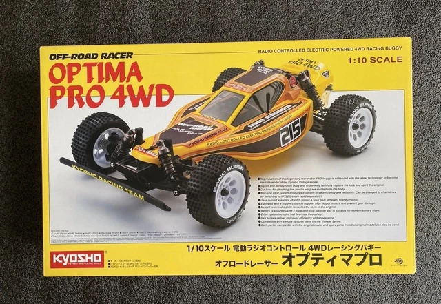 KYOSHO OPTIMA PRO 4WD New In Box 1:10 RC Kit 30620 £343.28 - PicClick UK