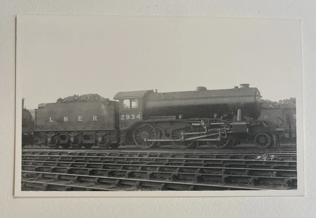 LNER RAILWAY / Locomotive Photograph - 2934 Mexborough E1412 £3.50 ...