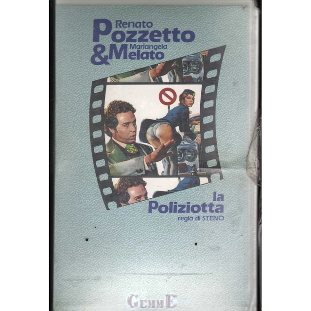 LA POLIZIOTTA RENATO Pozzetto & Melato VHS Steno Univideo - 024G408 ...