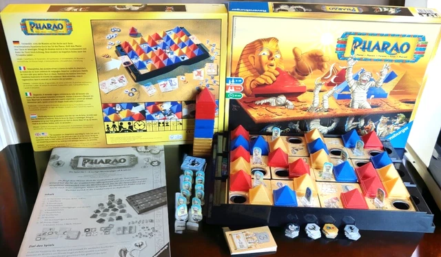 RAVENSBURGER BOARD GAME Pharao Age 8+ Years. Complete , Pyramids ...