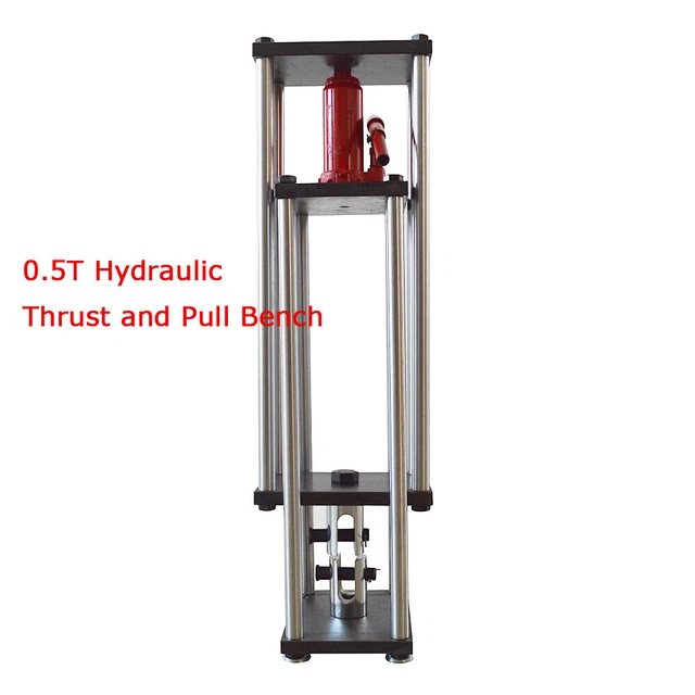 0.5T MANUAL HYDRAULIC Model Tension Compression Test Stand Thrust and ...