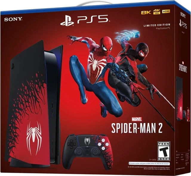 PACK CONSOLE MARVEL'S SPIDER-MAN 2 édition limitée PLAYSTATION 5 confirmé ! 🙂️ EUR 893,47 ...