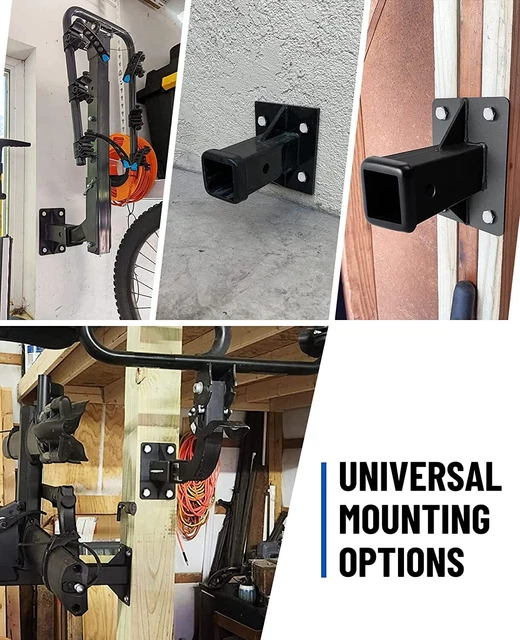 SPARKWHIZ BOLT ON Hitch Receiver Tube 2 Inch Hitch Wall Mounted Hitch ...