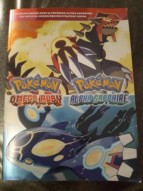 GUIDE OFFICIAL POKEMON omega ruby alpha sapphire nintendo 3DS in english EUR 39,00 - PicClick FR