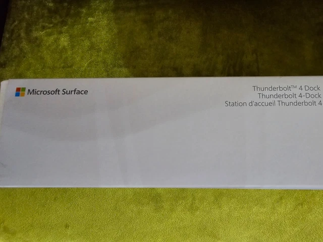 MICROSOFT SURFACE THUNDERBOLT 4 Docking station -New Boxed £155.66 ...